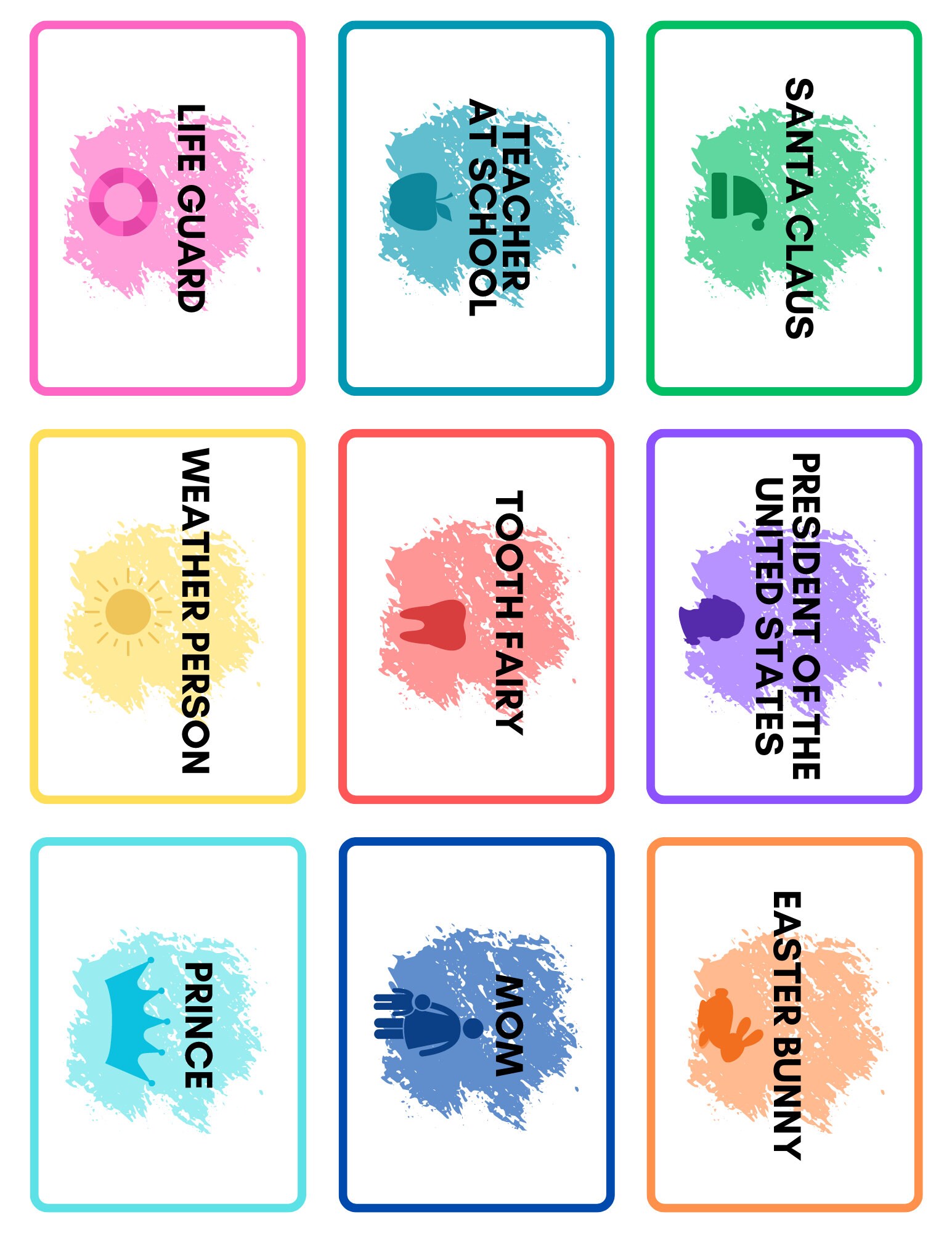 WHO AM I, Guessing Game for Kids, Grandkids Activities, Ages 3 - Etsy