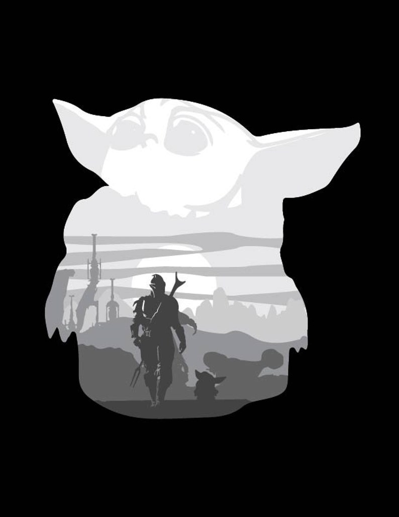 Grogu - the Mandalorian - Baby Yoda- May the Force Be With You- the ...