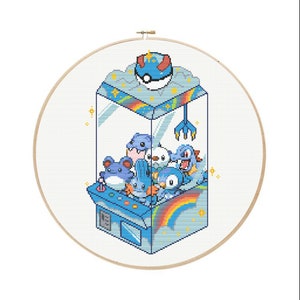 Pokemon Plush Arcade Collection - Cute Dreamy Pastel Claw Machine Cross ...