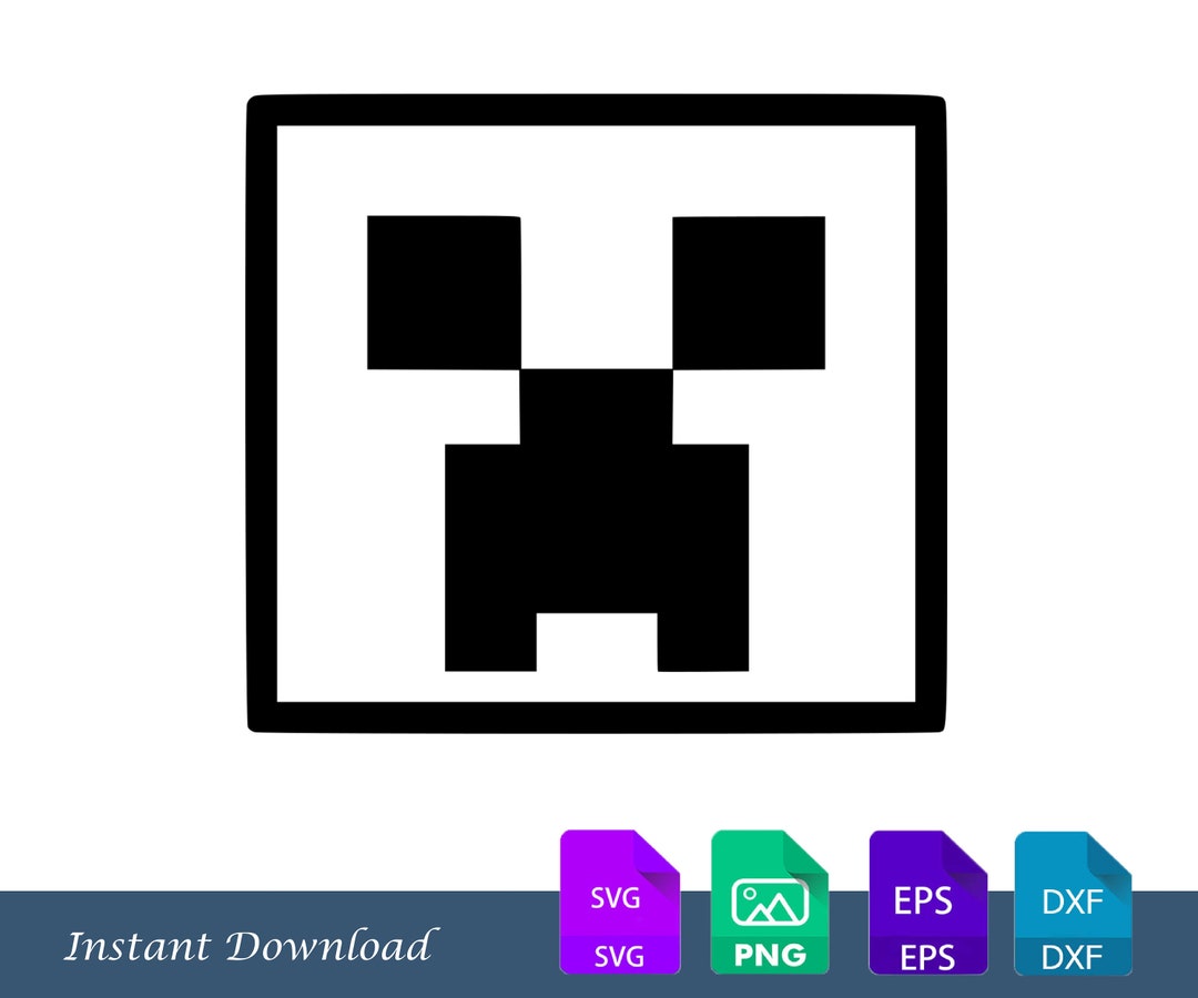 Minecraft SVG, Minecraft SVG File, Minecraft PNG, Minecraft Dxf ...