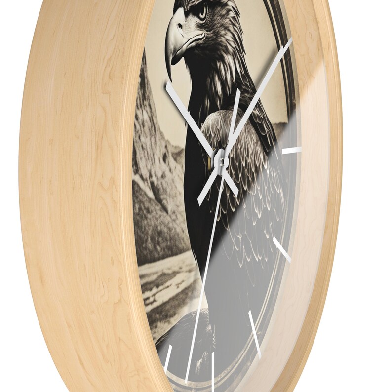 Eagle Wall Clock - Etsy