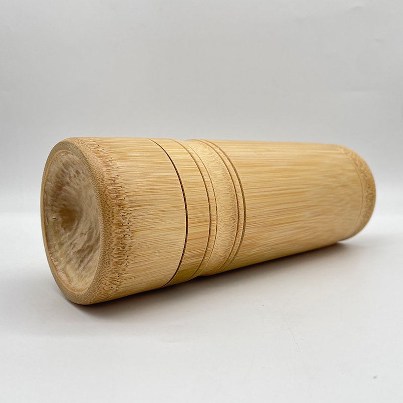 Natural Bamboo Tea Cup, Personalized Eco Bamboo Travel Flask, 500ml ...