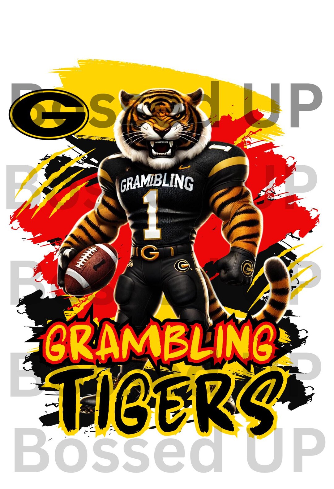 Grambling State University PNG Design - Etsy