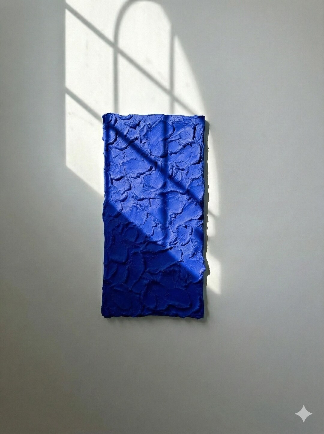 Textured Plaster Wall Art | 3D Relief Painting, Modern Wabi Sabi Decor ...