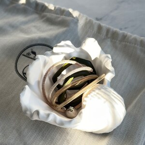 Shell Plaster Bowl, Medium Shell Shaped Bowl, White Home Decor ...