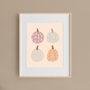 Pastel Halloween Posters Set: 6 Digital Delights for Spooky Decor - Etsy