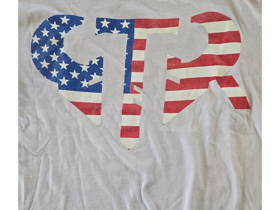 1980s GTR G-Tour 1986 Steve Howe Steve Hackett T-shirt - Gem