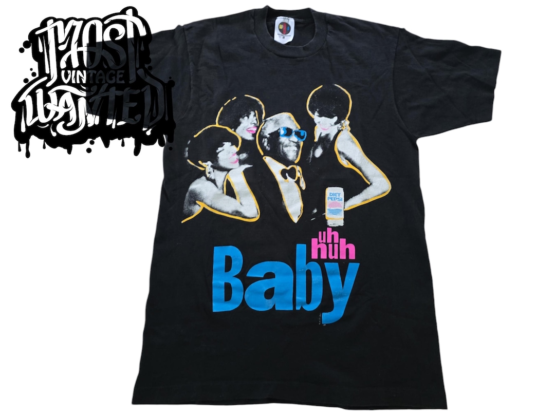Vintage Ray Charles "diet Pepsi Uh-huh Baby" Promo Shirt. - Etsy