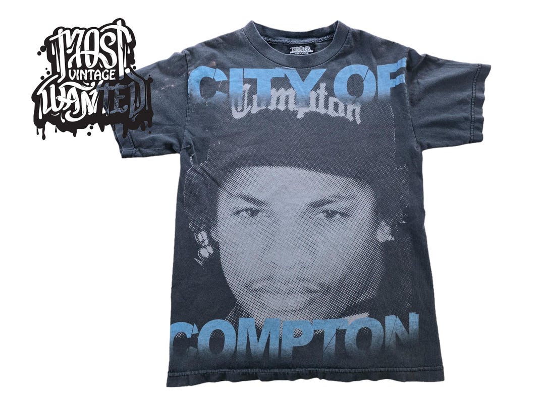 Vintage Y2K Eazy-e "city of Compton" AOP Shirt. - Etsy