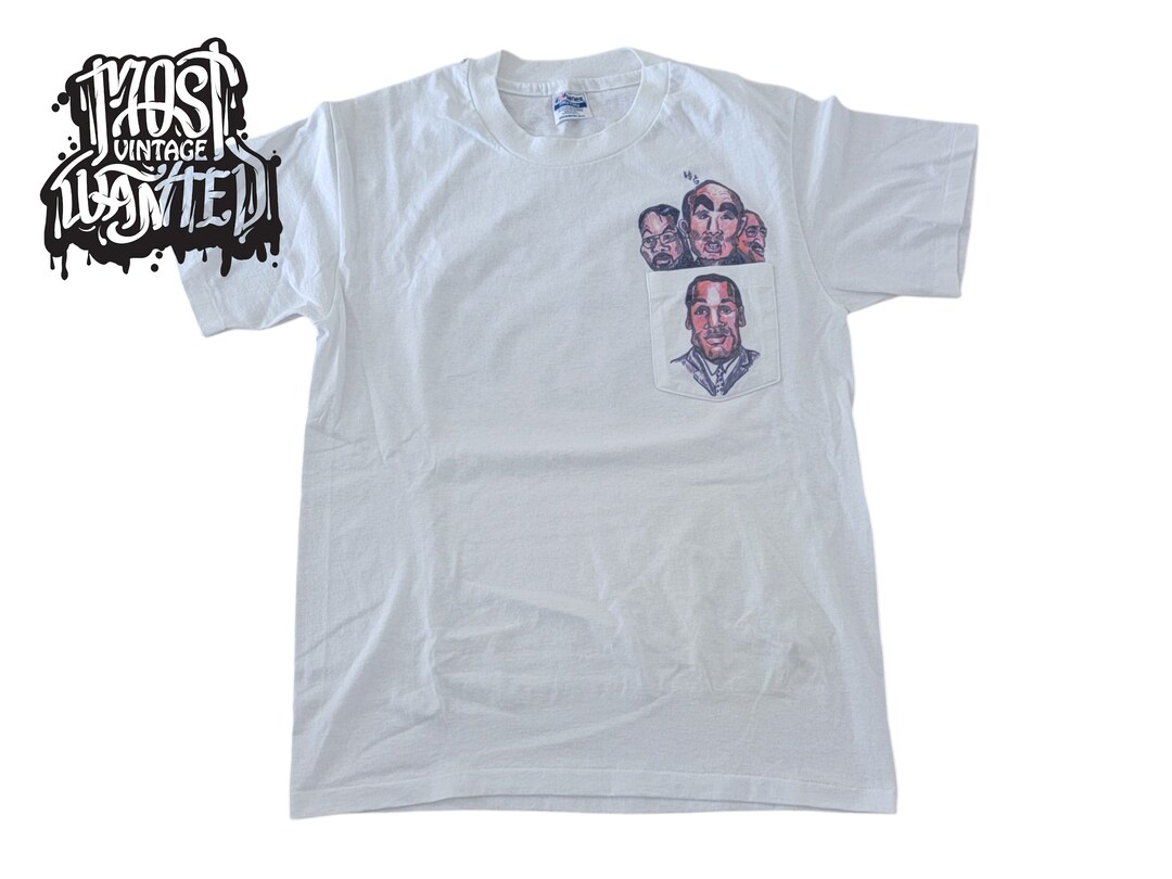1990s O.J. Simpson “most Wanted” Court Case Caricature Tee - Etsy