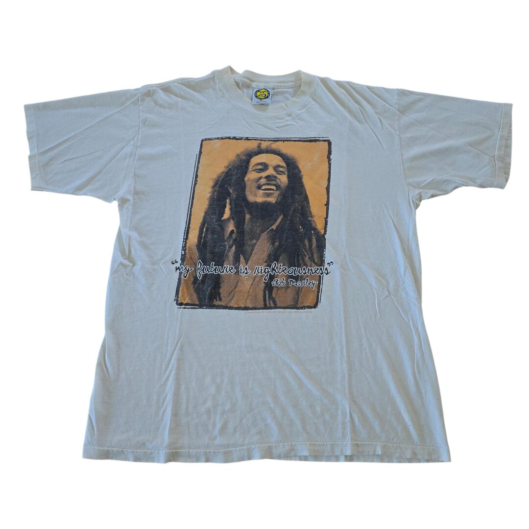 Vintage 1990s Bob Marley Balzout Graphic Music T-shirt. - Etsy