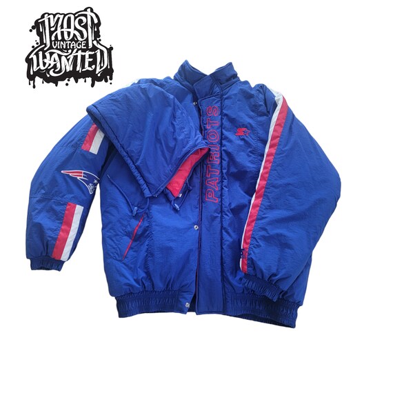 Vintage 90s New England Patriots Logo Athletic Grid S… - Gem