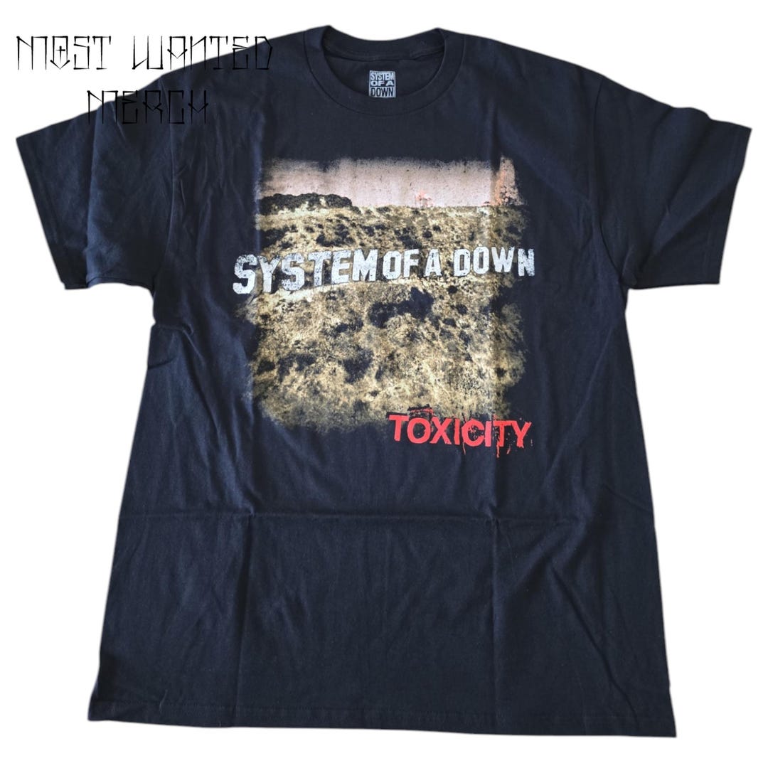 System of A Down "toxicity" T-shirt | Officially Licensed Merch - Etsy