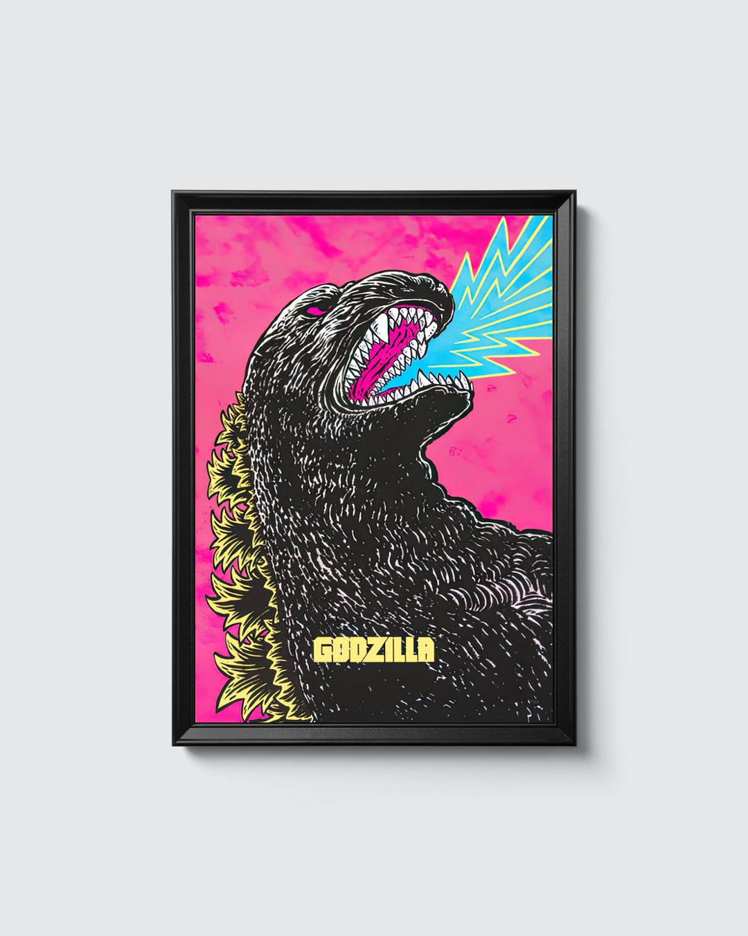 Poster: Godzilla Showa Era Reprint 11x14 or 11x18 - Etsy