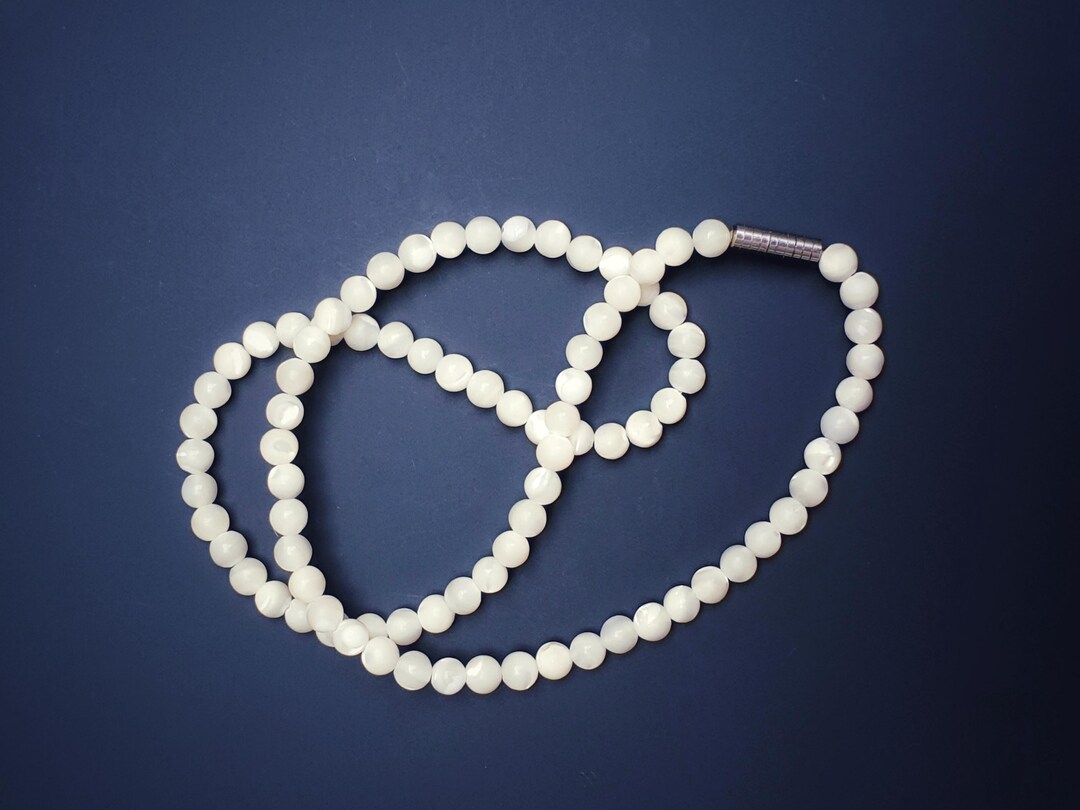 Beautiful Vintage Mother-of-pearl Choker Necklace. Balamut Choker ...