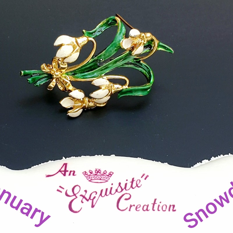 Brooch Signed "exquisite" - Etsy