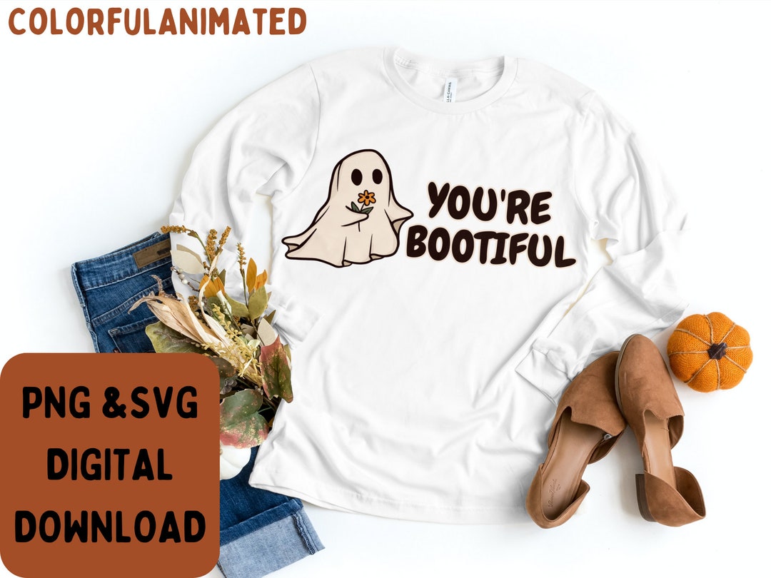 You're Bootiful Png, Love Halloween PNG, Cute Love Halloween ...