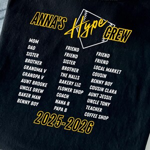 Personalized Sports Fan Hype Crew Template: Custom T-shirt Design ...
