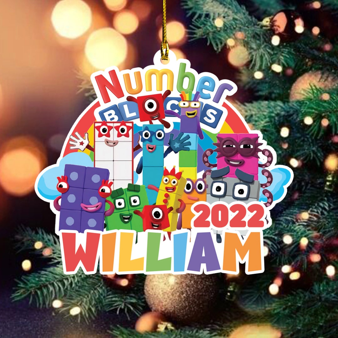 Numberblocks Christmas 2023 Ornament Numberblocks Funny - Etsy Australia
