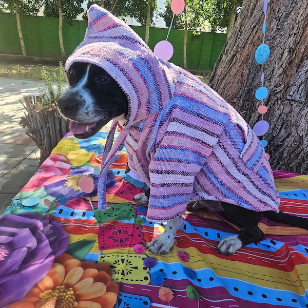Dog Mexican Baja Poncho - Etsy