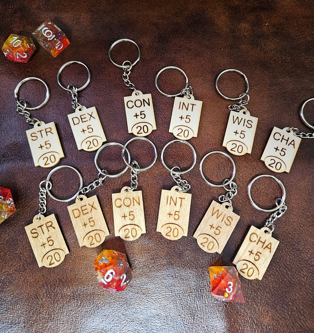Positive Wood Engraved Stat Block Bundle - Etsy