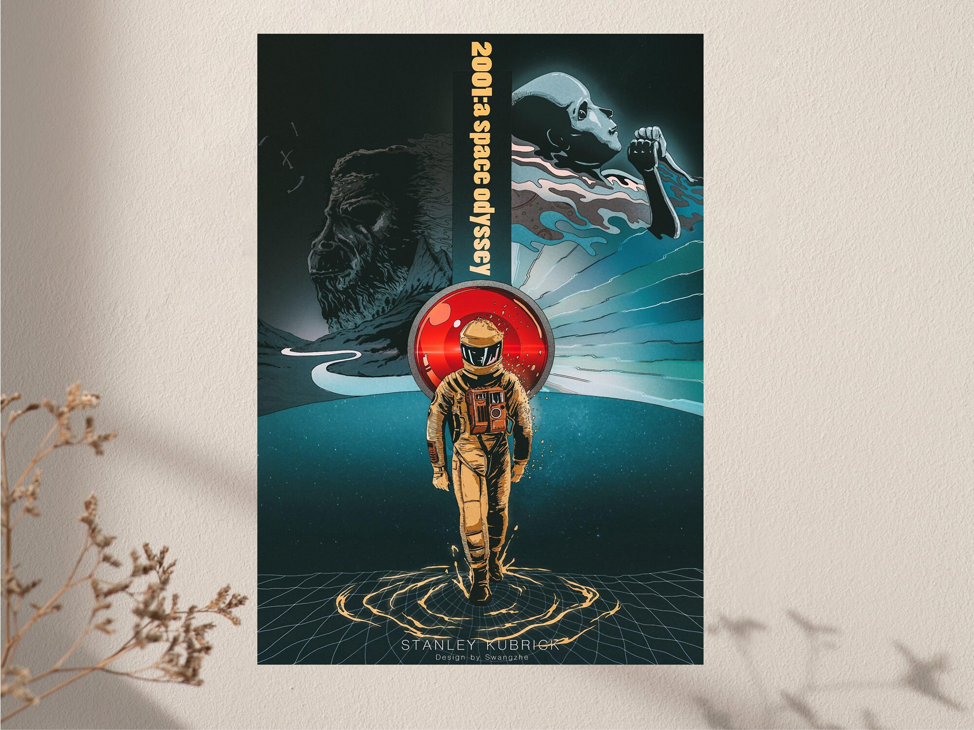2001: A Space Odyssey Movie Posters High-resolution Jpg - Etsy