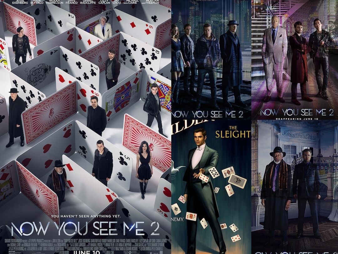 Now You See Me 2 Movie Posters High-resolution Jpg Images - Etsy