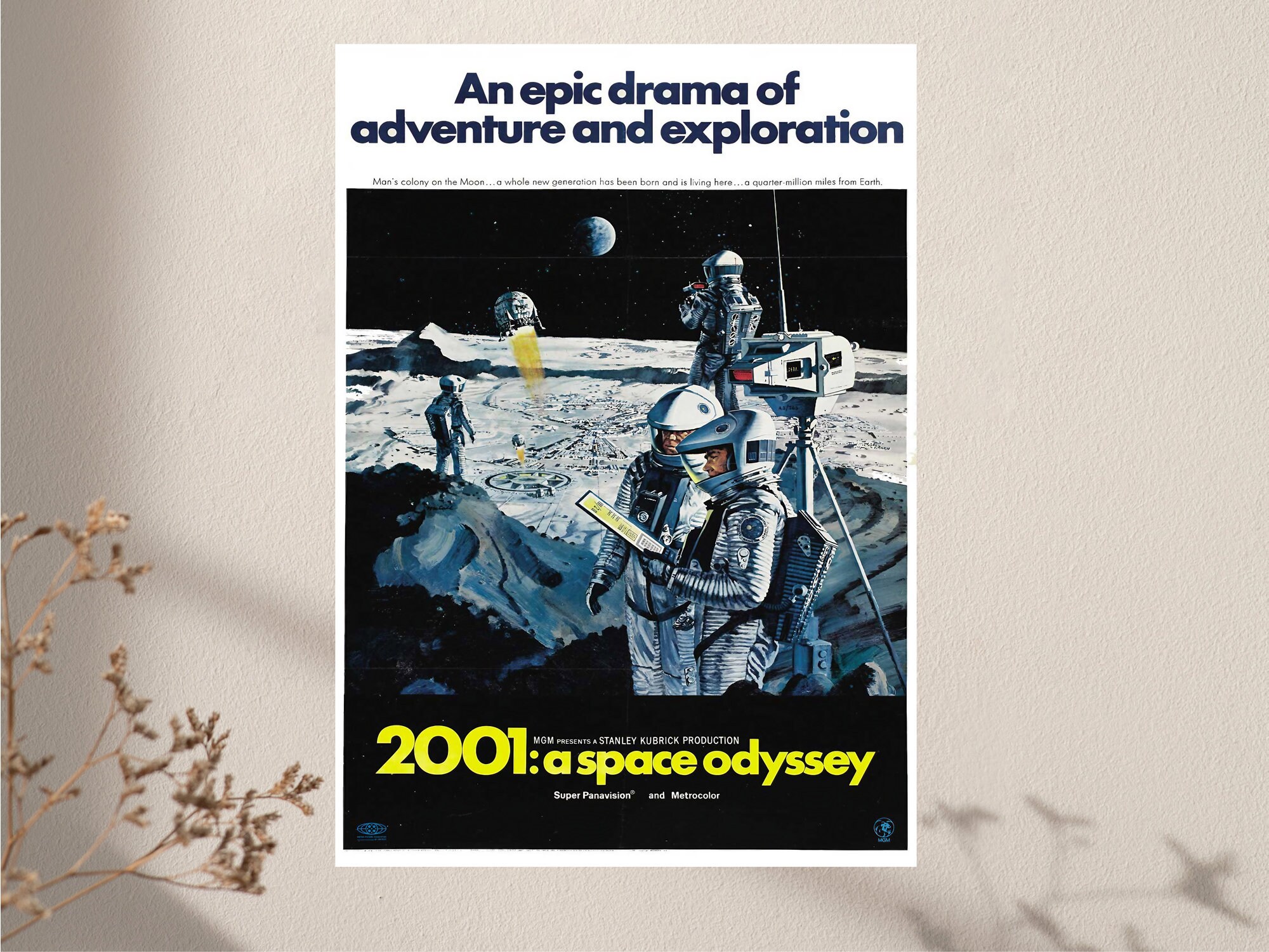 2001: A Space Odyssey Movie Posters High-resolution Jpg - Etsy