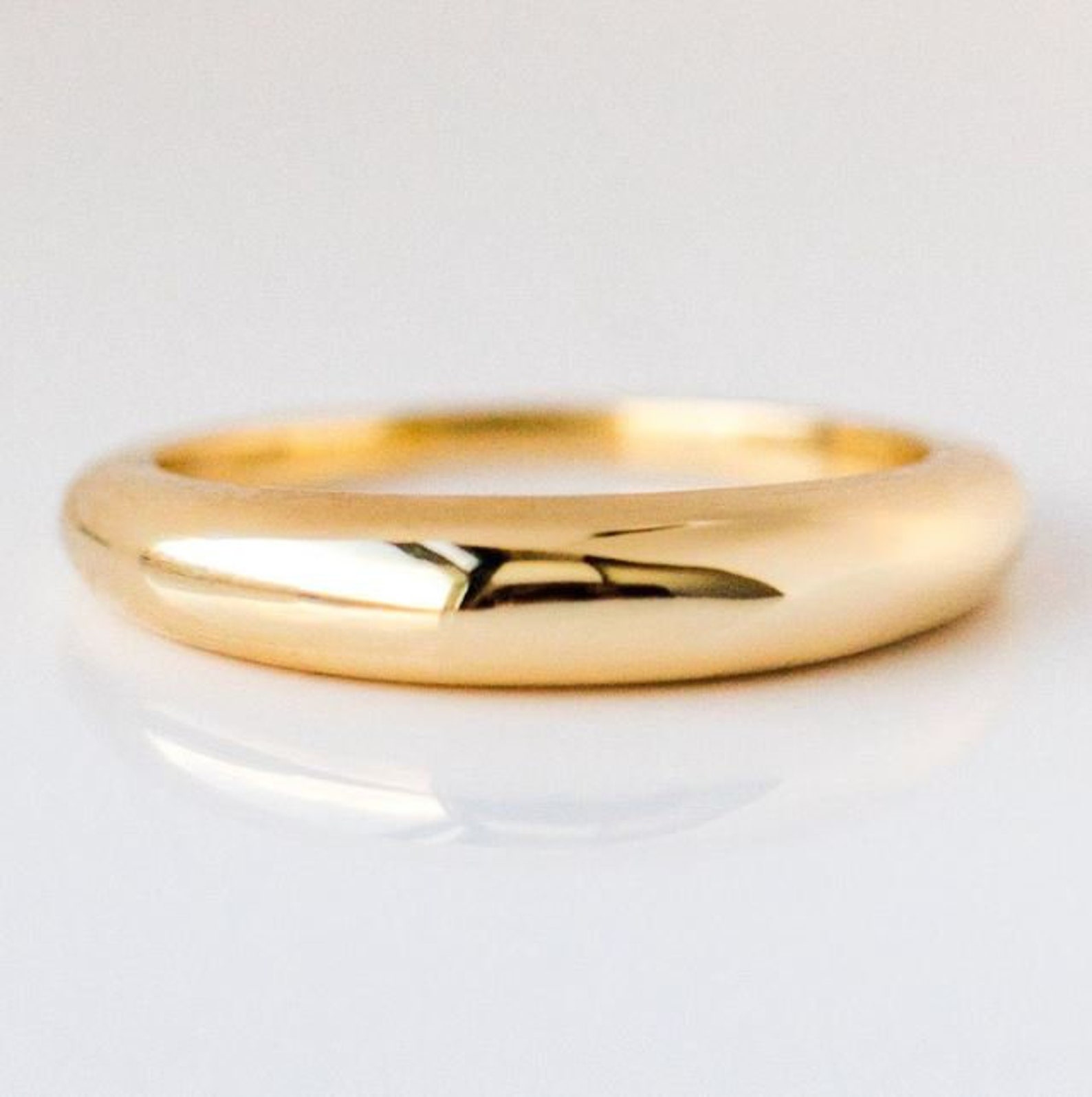 14k Solid Gold Pinky Promise Ring - Elegant Commitment Jewelry - Etsy