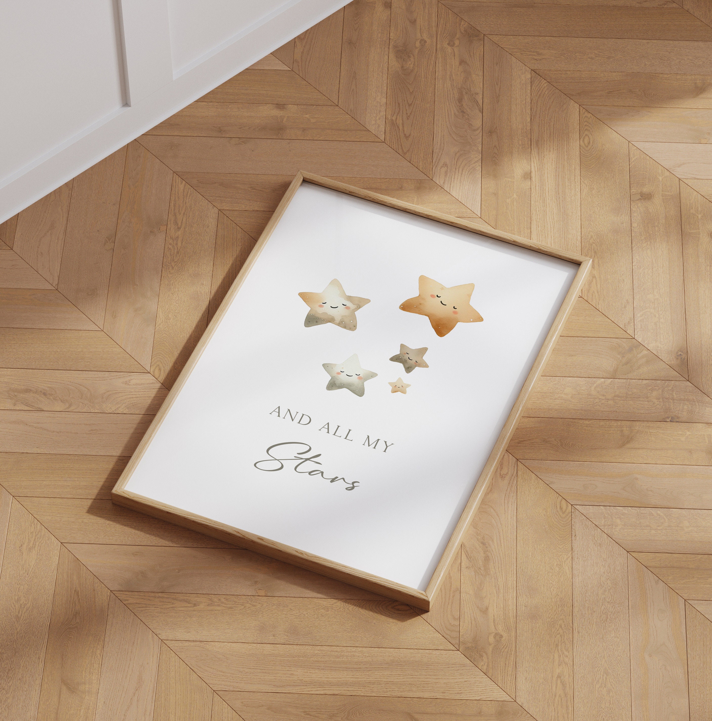 You Are My Sun My Moon and All My Stars, Nursery Wall Art, Nursery ...