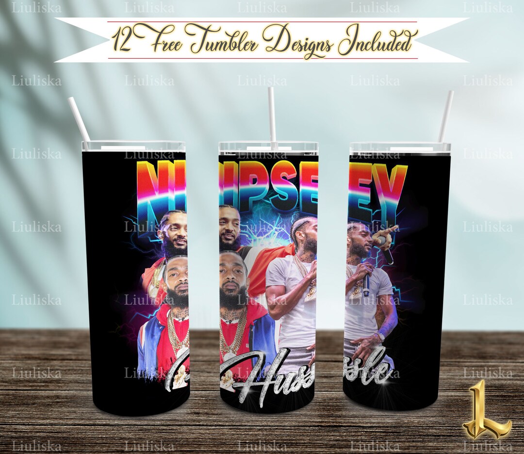 Rapper Skinny 20 Oz Tumbler Sublimation Design PNG Rapper Tumbler ...