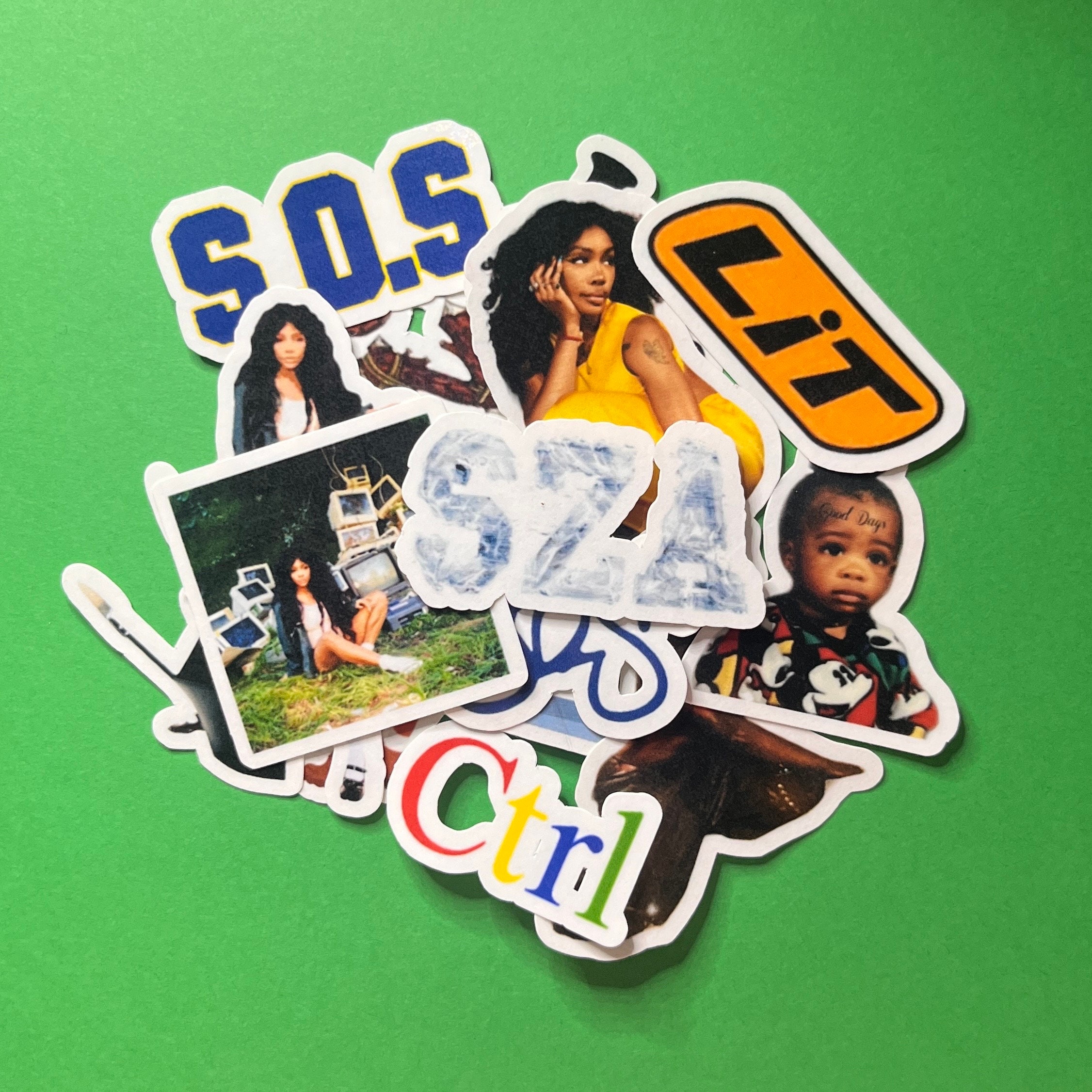 SZA Waterproof Vinyl Stickers - Etsy