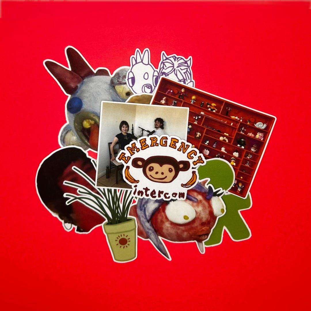 Emergency Intercom Enya Umanzor Drew Phillips Waterproof Vinyl Stickers ...