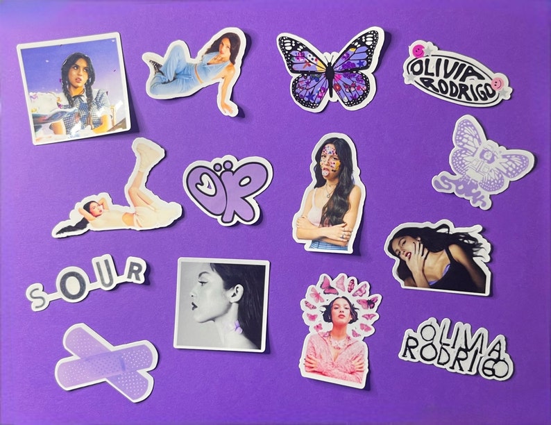 Olivia Rodrigo Waterproof Vinyl Stickers - Etsy