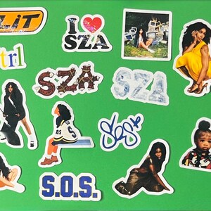 SZA Waterproof Vinyl Stickers - Etsy