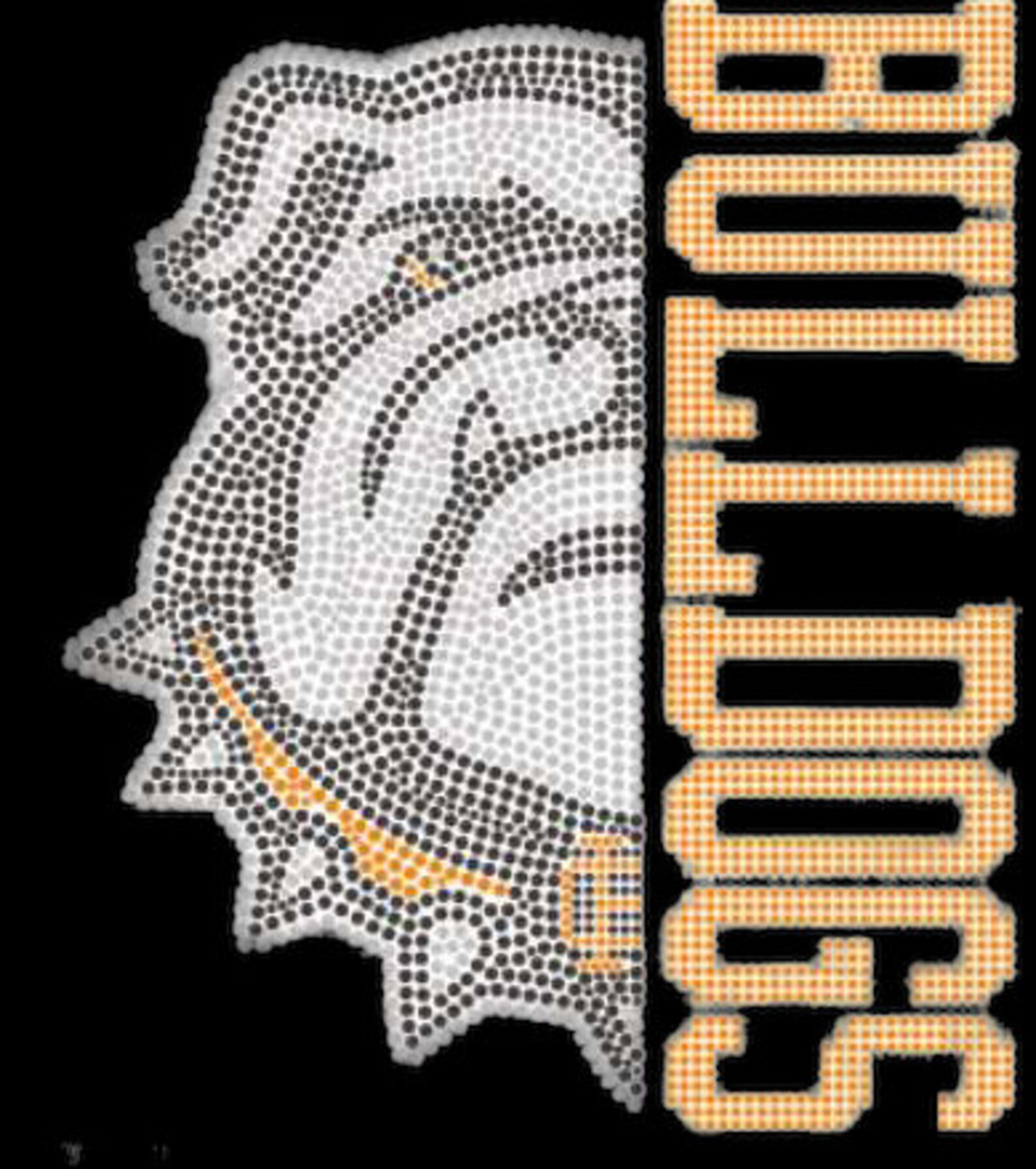 Hart County Bulldogs Spirit Wear Rhinestone Shirt - Etsy