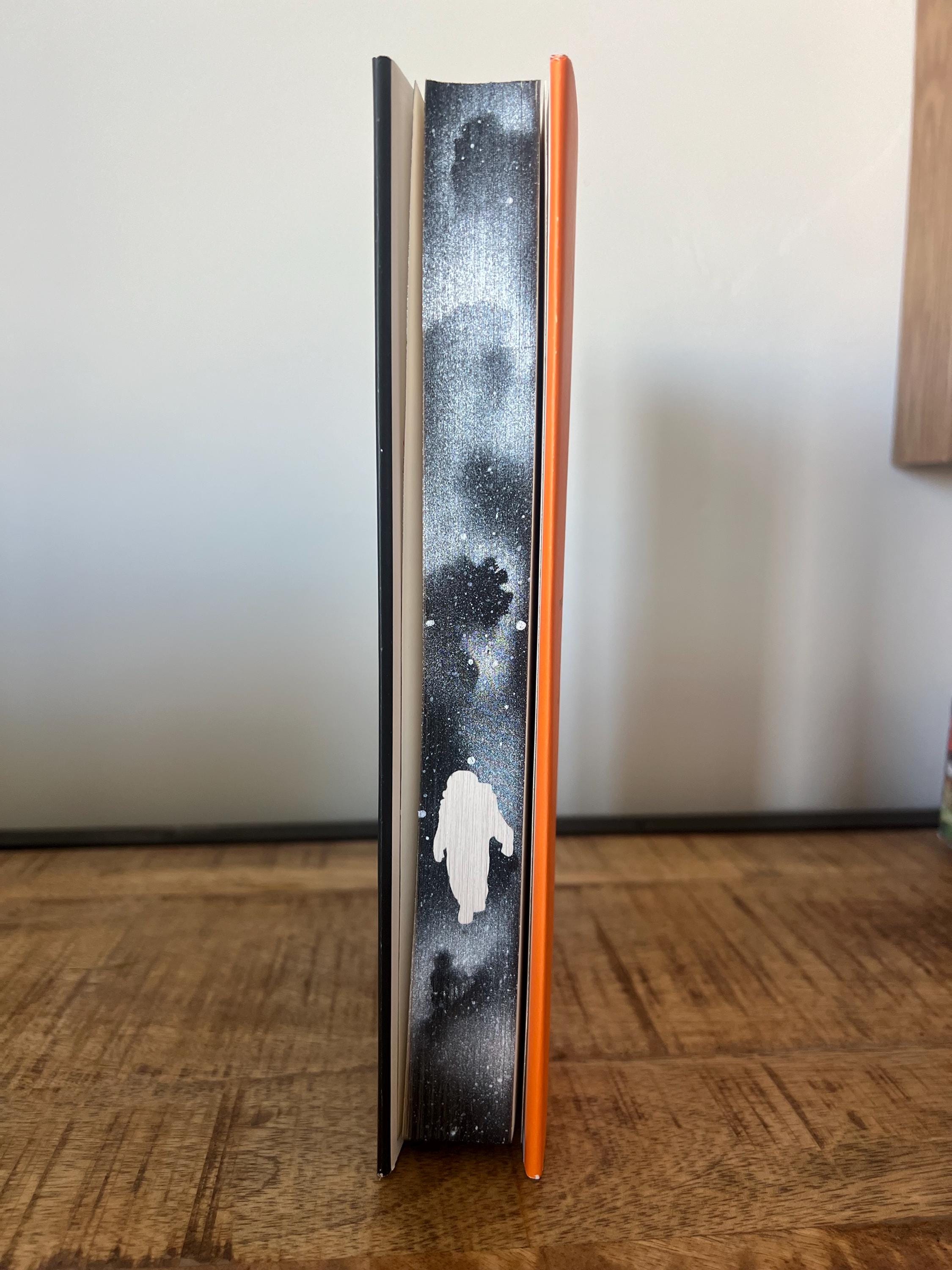 Artemis Special Edition by Andy Weir, Black and Silver Space Sprayed ...