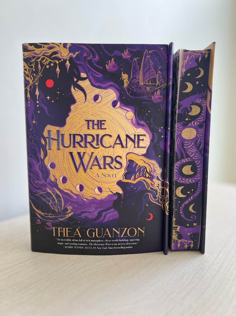 Hurricane Wars Special Edition by Thea Guanzon, Sprayed Edge, Stenciled ...