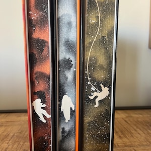 Project Hail Mary Special Edition by Andy Weir: Sprayed & Stenciled ...