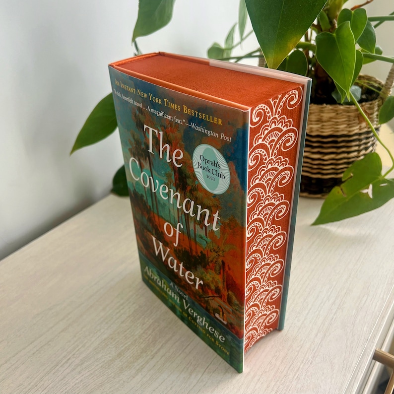The Covenant of Water: Hand-painted Sprayed Edge Hardcover - Etsy