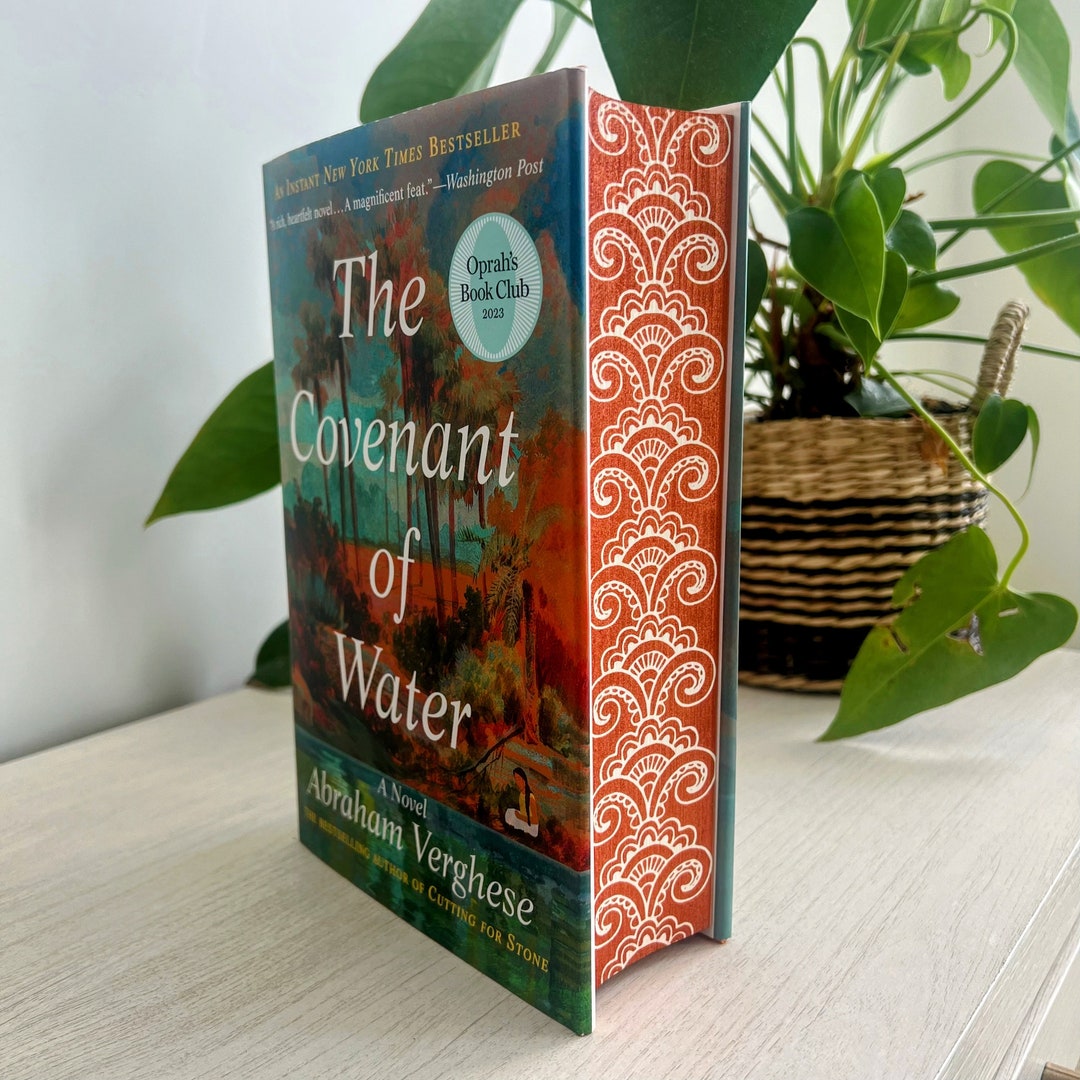 The Covenant of Water: Hand-painted Sprayed Edge Hardcover - Etsy