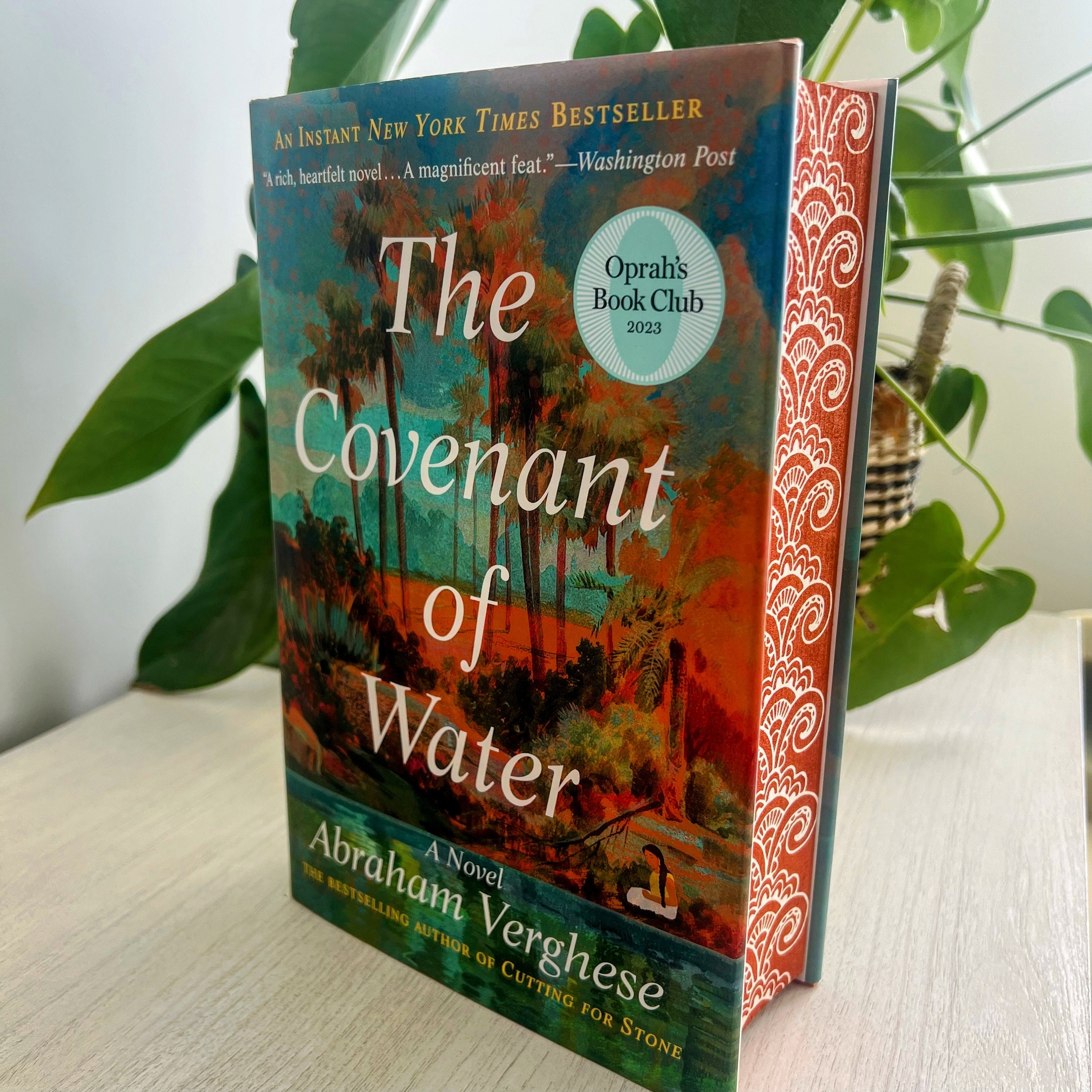 The Covenant of Water: Hand-painted Sprayed Edge Hardcover - Etsy