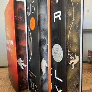 The Martian Special Edition by Andy Weir: Black & Bronze Sprayed Edge ...