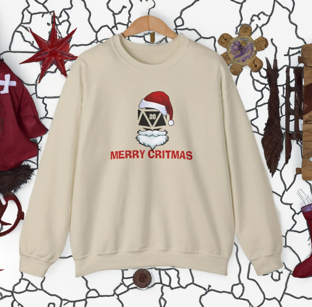 Dungeons and Dragons Christmas Sweatshirt, Party Sweatshirt, Dnd Fans ...