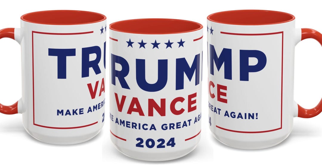 Trump Mugs, Donald Trump 2024 Ceramic Coffee Mug, Trump Mug, Official ...