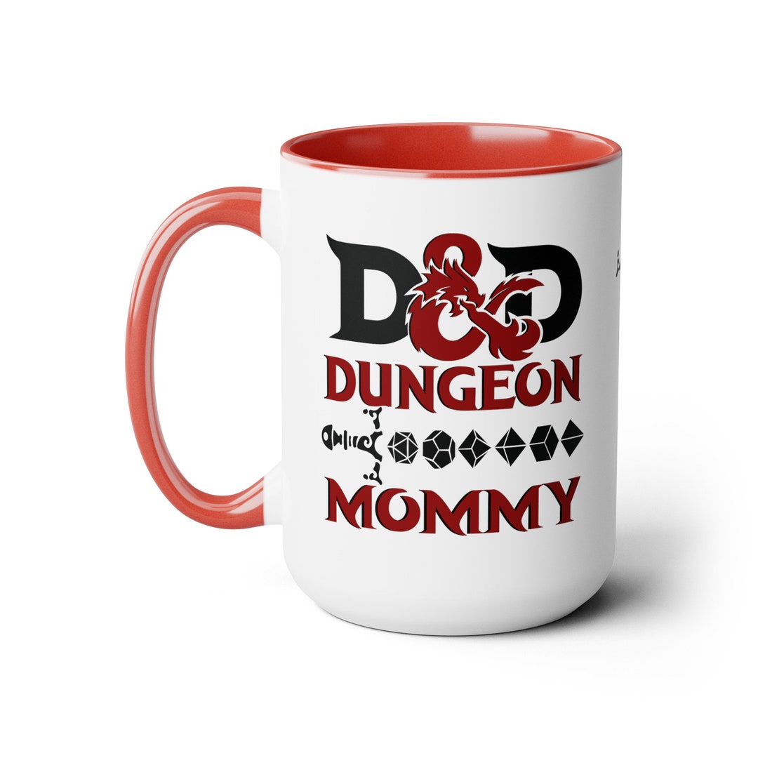 DND, DUNGEON MOMMY Mug, Sword, Mom Mug, Dnd Mother, Dungeons and ...