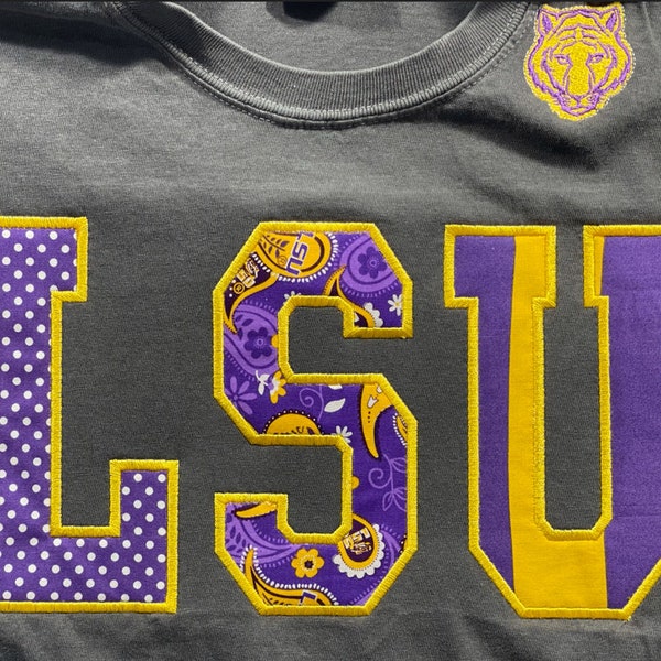 Lsu Tiger Shirt - Etsy