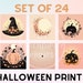 Halloween Bundle Collection | 24 PRINTABLES | Halloween Wall Art ...