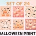 Halloween Bundle Collection 24 PRINTABLES Halloween Wall Art Printable ...