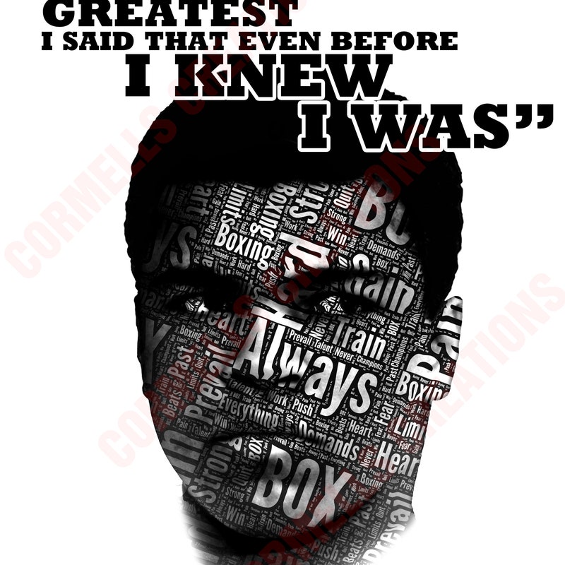 Muhammed Ali Clothing - Etsy